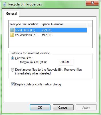 ถังขยะ หรือ Recycle Bin